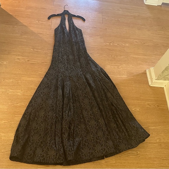 Halston Heritage | Dresses | Nwt Halston Heritage Gown In Black And ...